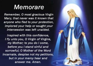Memorare | Sample Posts