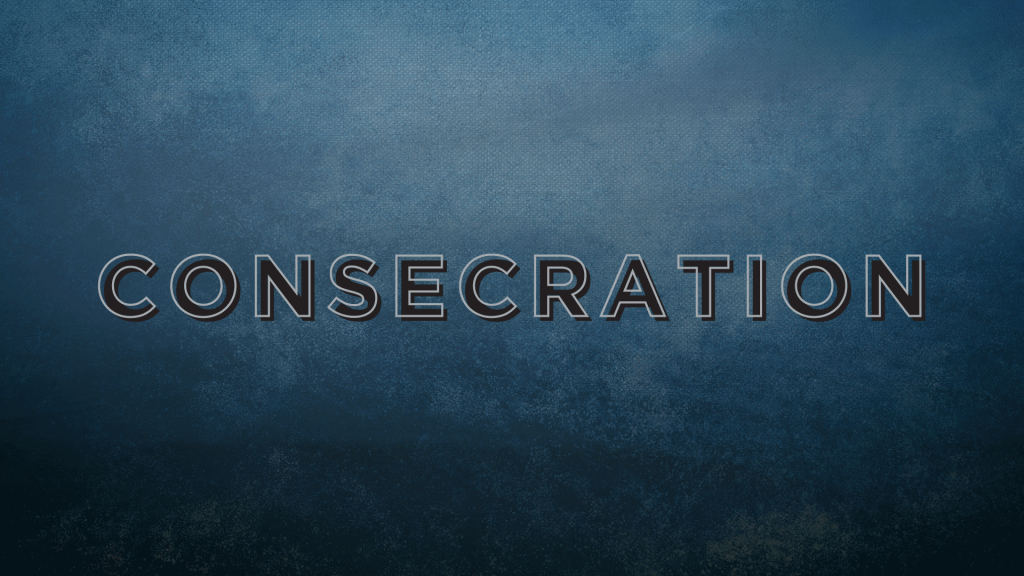 Sample Prayer of Consecration | Sample Posts
